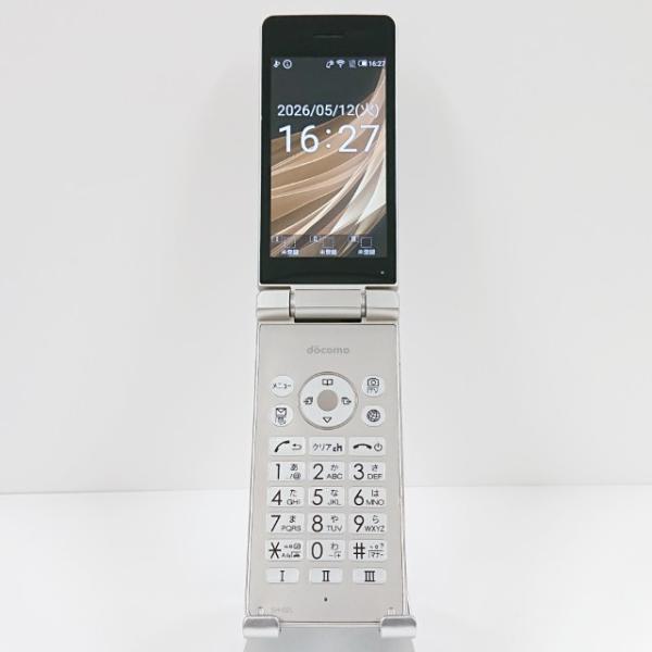携帯電話 SH-02L SHARP シャープ ドコモ SIMロック解除〇 ゴールド