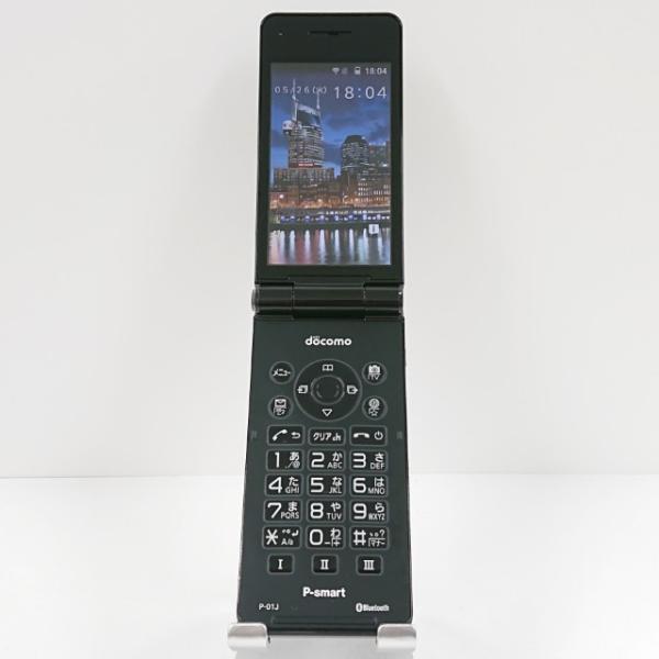 携帯電話 P-01J パナソニック ドコモ SIMロック解除〇 ブラック