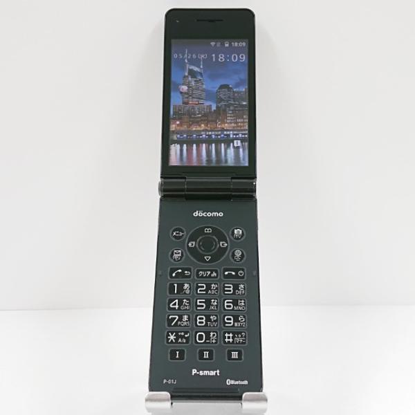 携帯電話 P-01J パナソニック ドコモ SIMロック解除〇 ブラック