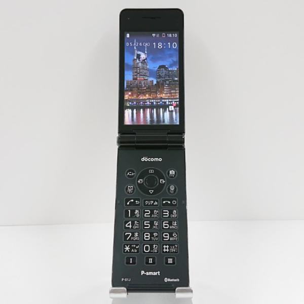 携帯電話 P-01J パナソニック ドコモ SIMロック解除〇 ブラック