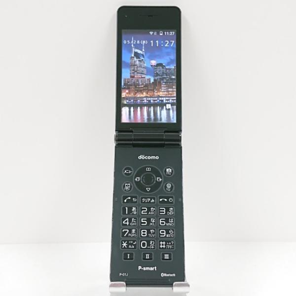 携帯電話 P-01J パナソニック ドコモ SIMロック解除〇 ブラック