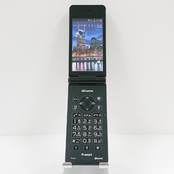 携帯電話 P-01J パナソニック ドコモ SIMロック解除〇 ブラック