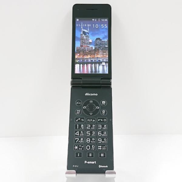 携帯電話 P-01J パナソニック ドコモ SIMロック解除〇 ブラック