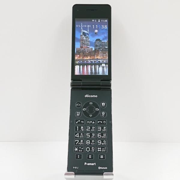 携帯電話 P-01J パナソニック ドコモ SIMロック解除〇 ブラック