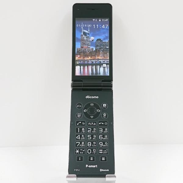 携帯電話 P-01J パナソニック ドコモ SIMロック解除〇 ブラック
