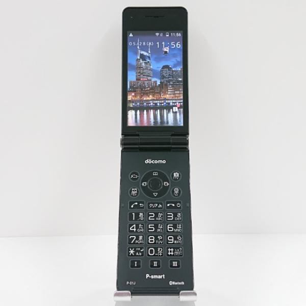 携帯電話 P-01J パナソニック ドコモ SIMロック解除〇 ブラック