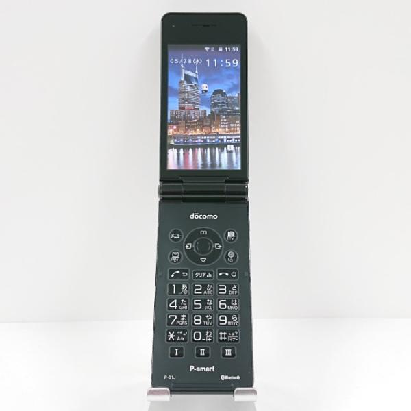 携帯電話 P-01J パナソニック ドコモ SIMロック解除〇 ブラック