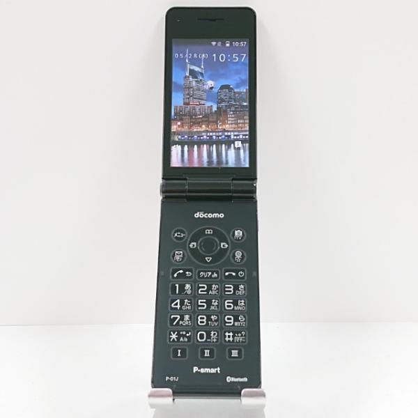 携帯電話 P-01J パナソニック ドコモ SIMロック解除〇 ブラック