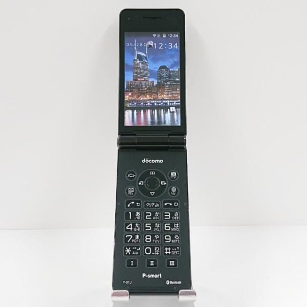 携帯電話 P-01J パナソニック ドコモ SIMロック解除〇 ブラック