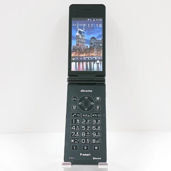 携帯電話 P-01J パナソニック ドコモ SIMロック解除〇 ブラック