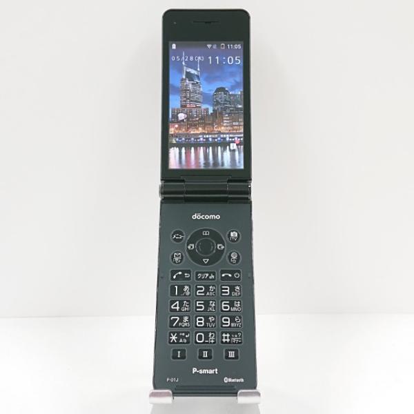 携帯電話 P-01J パナソニック ドコモ SIMロック解除〇 ブラック