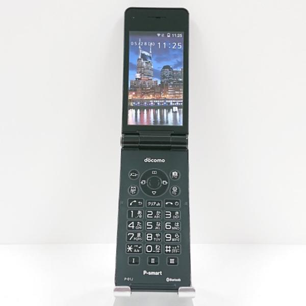 携帯電話 P-01J パナソニック ドコモ SIMロック解除〇 ブラック