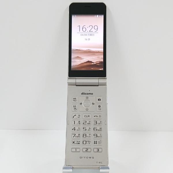 携帯電話 F-41C FCNT ドコモ SIMロック解除〇 ゴールド