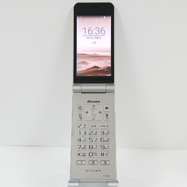 携帯電話 F-41C FCNT ドコモ SIMロック解除〇 ゴールド
