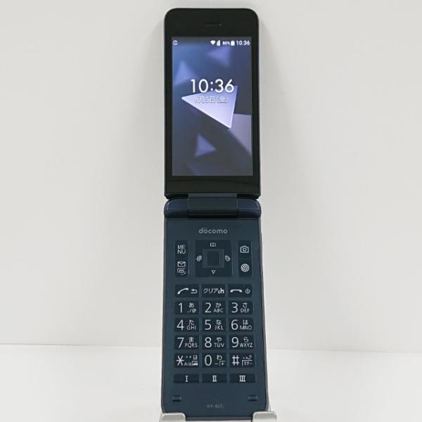 携帯電話 KY-42C 京セラ ドコモ SIMロック解除〇 ブラック