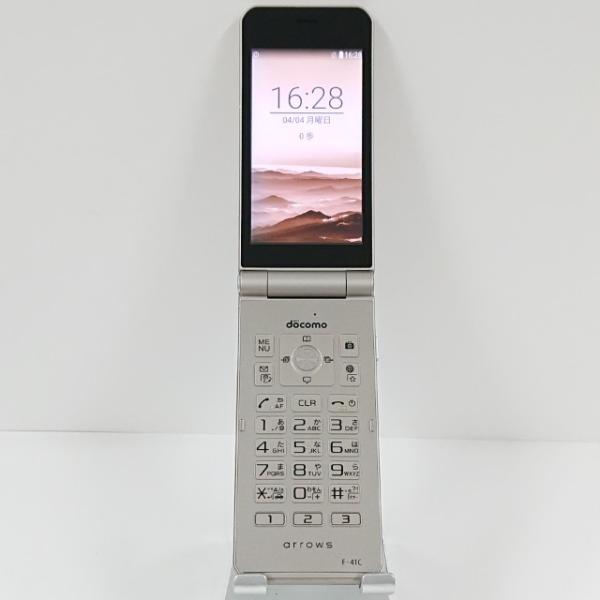 携帯電話 F-41C FCNT ドコモ SIMロック解除〇 ゴールド