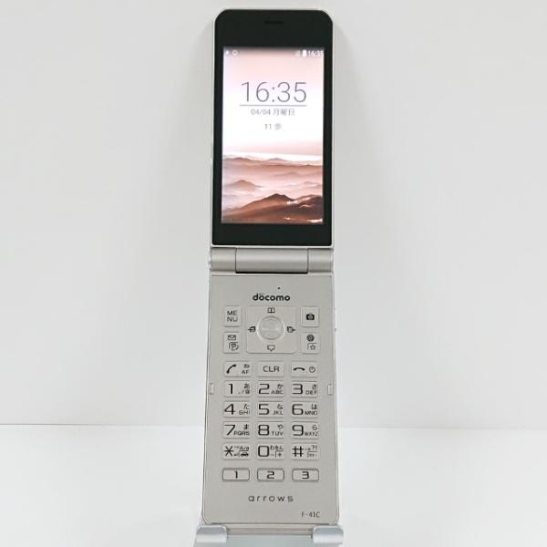 携帯電話 F-41C FCNT ドコモ SIMロック解除〇 ゴールド