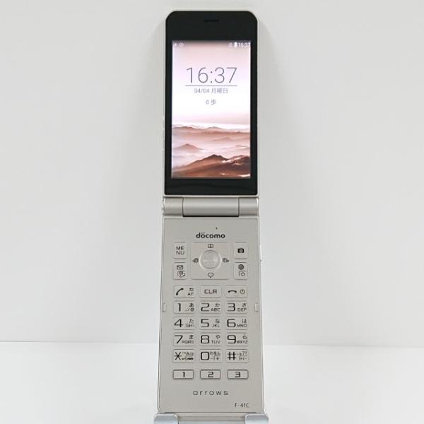 携帯電話 F-41C FCNT ドコモ SIMロック解除〇 ゴールド