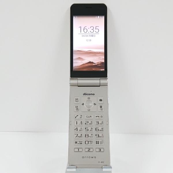 携帯電話 F-41C FCNT ドコモ SIMロック解除〇 ゴールド