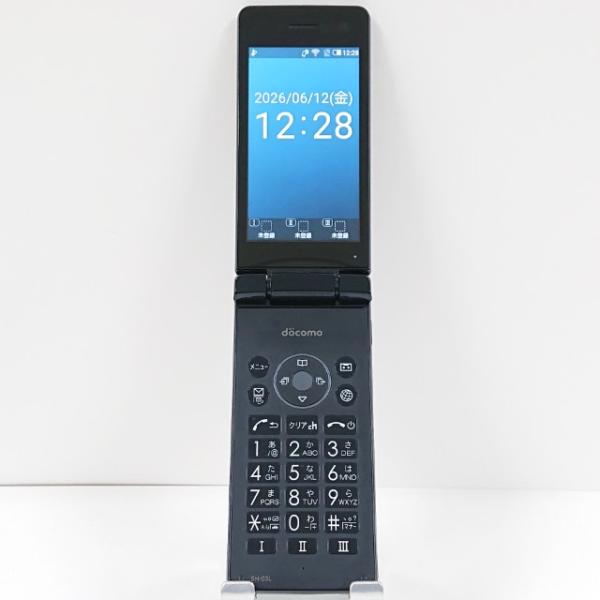 携帯電話 SH-03L SHARP シャープ ドコモ SIMロック解除〇 ブラック