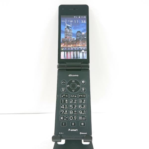 携帯電話 P-01J パナソニック ドコモ SIMロック解除〇 ブラック