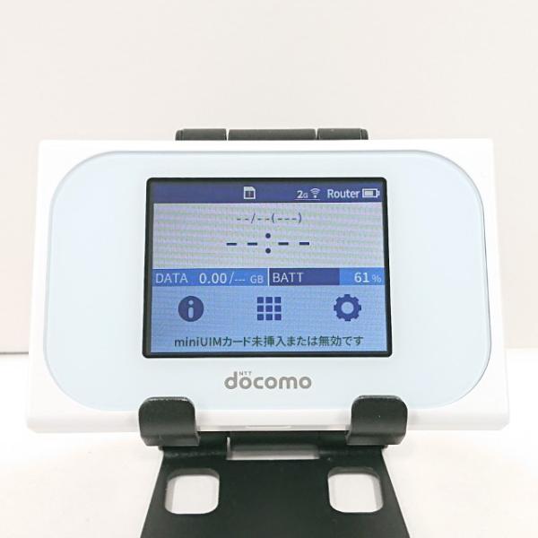 ルーター N-01J NECプラットフォームズ ドコモ SIMロック解除× ホワイト
