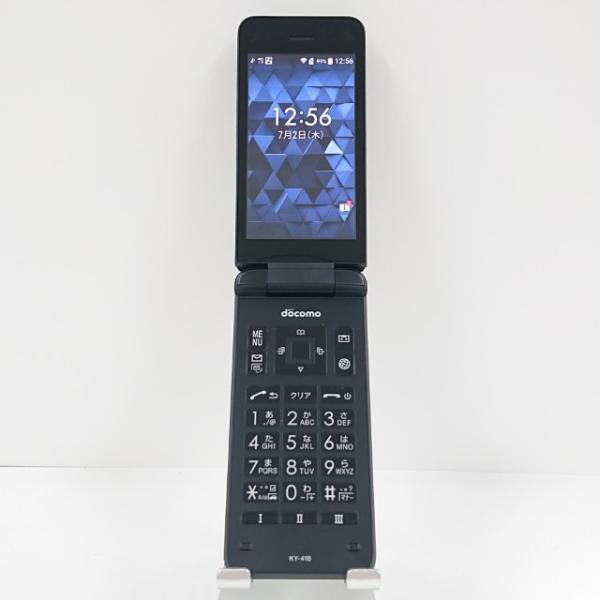 携帯電話 KY-41B 京セラ ドコモ SIMロック解除〇 ブラック