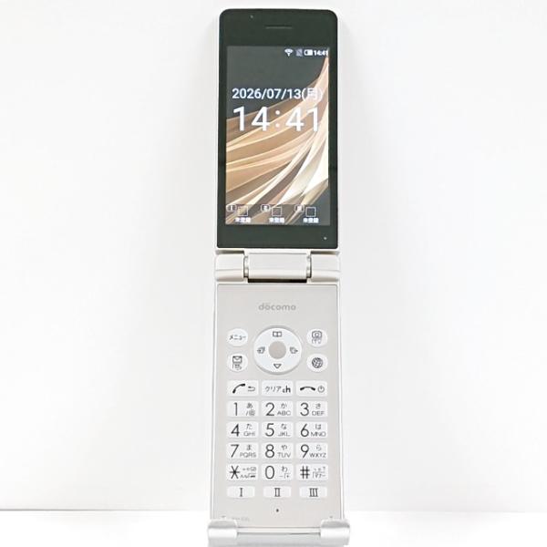 携帯電話 SH-02L SHARP シャープ ドコモ SIMロック解除〇 ゴールド