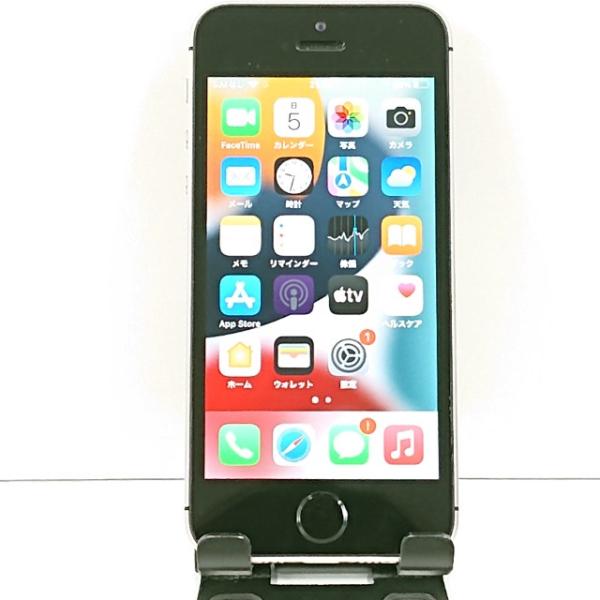 iPhone iPhoneSE 16GB apple アップル SIMフリー SIMロック解除〇 スペースグレイ