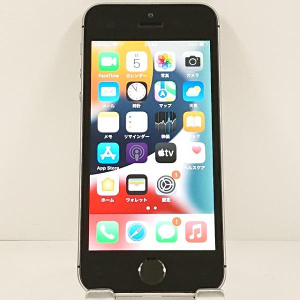 iPhone iPhoneSE 16GB apple アップル SIMフリー SIMロック解除〇 スペースグレイ