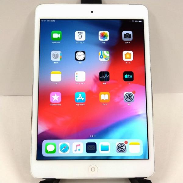 iPad iPad mini 2 Wi-Fi + Cellular 16GB apple アップル au SIMロック解除× シルバー