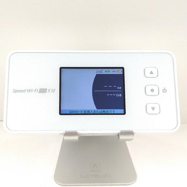 ルーター NAR03 NEC au SIMロック解除〇 アイスホワイト