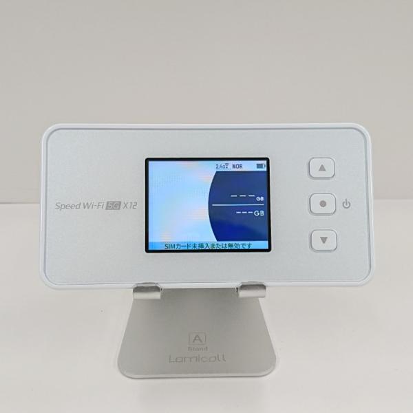 ルーター NAR03 NEC au SIMロック解除〇 アイスホワイト
