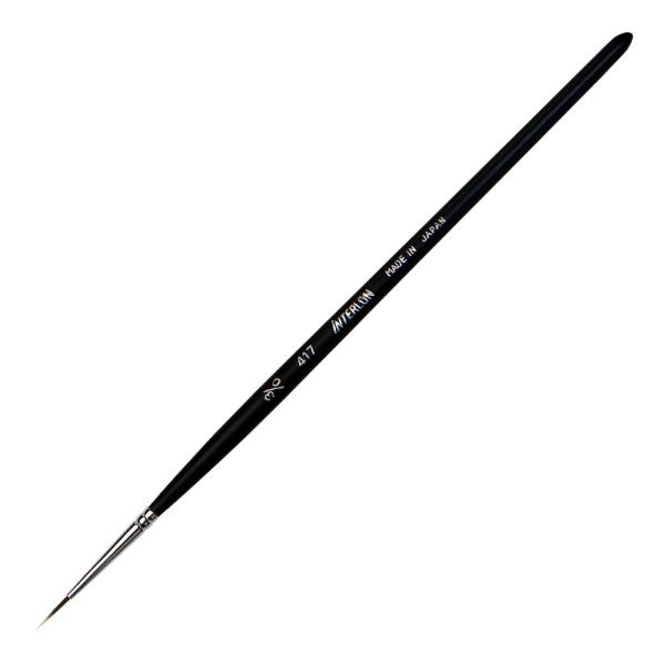 毛質：ナイロン形状：スクリプト　ショートハンドル　　　　　　　　　　　　　　　　　　　　　　　　　　　　　　　　　　　　　　　　　　　　　　　　サイズ：3/0号　ナイロン画筆を初めてインターロック（形状記憶）を施した画期的な画筆です。天然毛...