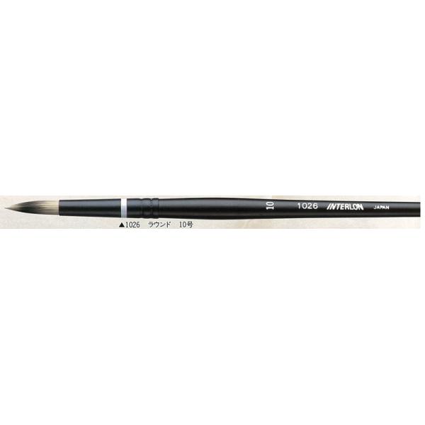 毛質：ナイロン形状：ラウンド　ショートハンドル　　　　　　　　　　　　　　　　　　　　　　　　　　　　　　　　　　　　　　　　　　　　　　　　サイズ：10号　ナイロン画筆を初めてインターロック（形状記憶）を施した画期的な画筆です。天然毛の中...