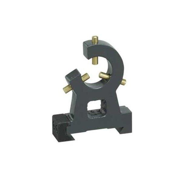 ■製品概要万能精密旋盤コンパクト7用固定振止。旋盤ベッドに固定して長めの材料を加工する時の振れを防止する目的で使用する。センターで押し支える事ができない中ぐり加工やドリル加工にも用いる。■パッケージ内容 ・固定振止