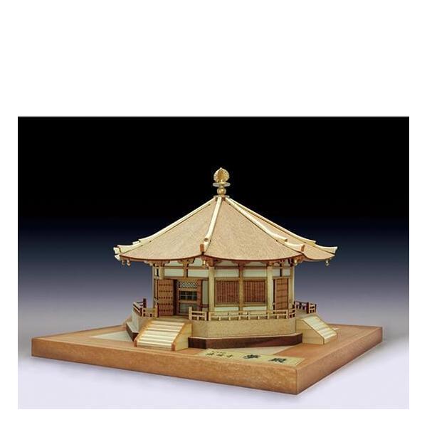 完成寸法（約）：全幅：157mm 奥行：157mm 全高：111mm製作参考時間（約）：8時間レーザー加工部品が使われた作品はその精巧さに加え、作りやすさが特徴です。八角の屋根構造も、組み立ての際にゆがむことのないように設計されており、扉の...