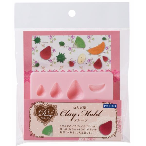 【特徴】ねんどを詰めるだけでフルーツやスイーツのパーツが簡単に作れるねんど型。※ねんどの型取り前にモールドオイルを塗っておくと、簡単に型からねんどを抜くことができます。【つかいかた】詳しい使い方については、以下のパジコのホームページにてご確...