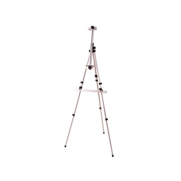 野外用イーゼルはスケッチ携帯用品として作られていますので、可能な限り軽便であると同時に、しっかりした構造であることが要求されます。アルミ製のイーゼルは丈夫で軽く、小さくまとめられるので、スケッチ用として最適です。また、野外で制作するキャンバ...