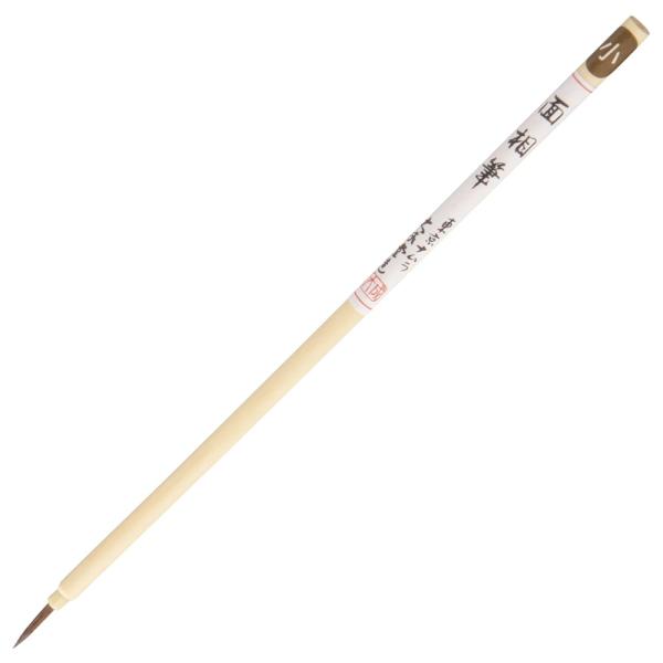 馬毛、タヌキ毛を主材とした教材用面相筆は、しなやかで弾力があり、学校用教材としては最適商品です。穂先の種類・形状 ： 面相規格・号数・No ： 小穂先サイズ（約、穂幅×穂丈） ： 2×15mm全長（約） ： 20cm主な用途 ： デザイン素...