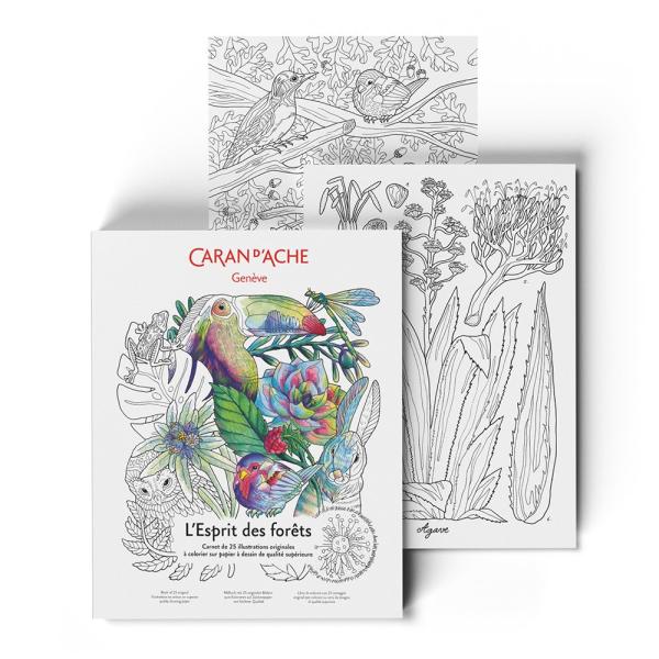 アートセラピーのひとつで、フランス語で塗り絵を意味する「コロリアージュ」。カラン ダッシュのアンバサダーAmbre Verschave氏が描いた、世界中の様々な気候の中の森林や動物、植物をイメージした繊細なイラストが魅力的な塗り絵です。ブッ...