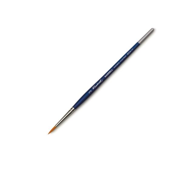 毛質：カーレル（合成繊維）形状：丸 　　　　　　　　　　　　　　　　　　　　　　　　　　　　　　　　　　　　　　　　　　　　　　　　　　　　サイズ：3号　　　　　口金の直径 2.5mm　　　　毛丈　12mm　特徴：丸、描き込み、加筆、仕上げ...