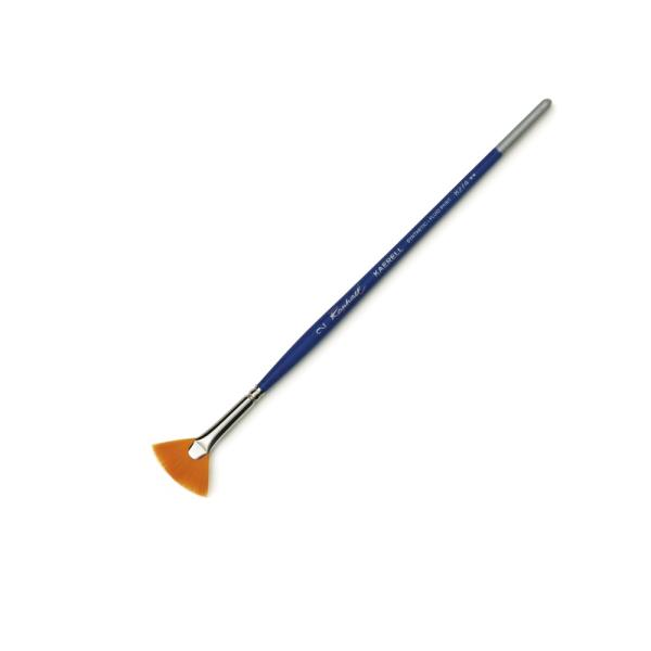 毛質：カーレル（合成繊維）形状：扇　　　　　　　　　　　　　　　　　　　　　　　　　　　　　　　　　　　　　　　　　　　　　　　　　サイズ：2号　　　　　口金の直径 4mm　　　　毛丈　10mm　特徴：扇　かすれた表現、グラデーション、ドラ...