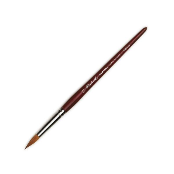 毛質：赤テン形状：丸 サイズ：11号　　　　　口金の直径 6.6mm　　　　毛丈 22mm　特徴：丸　描き込み備考：穂先の形はシリーズ8383に似ていますが、リス毛はコシが弱いのに対して赤テン毛は優れた弾力があります。価格はコリンスキーと比...