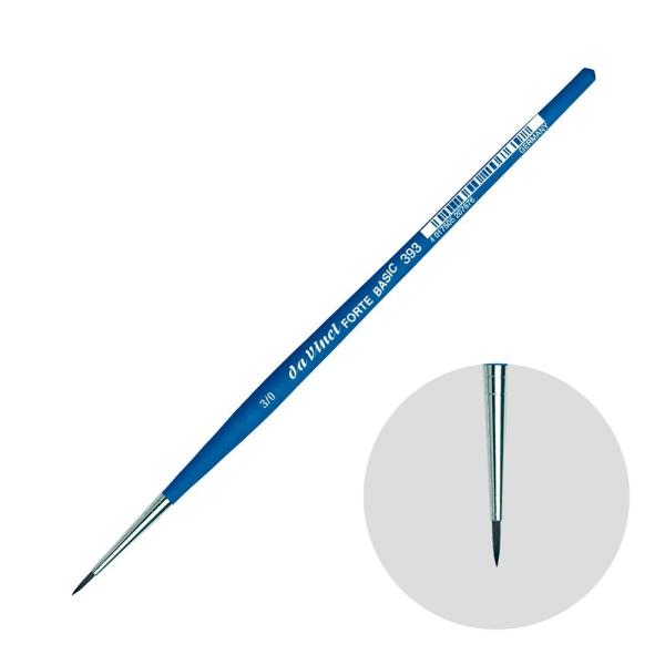 特にホビー&amp; クラフト向けに開発された、弾力のある合成繊維を使用しています。粗い面にも塗りやすいコシの強い筆です。＜仕様＞穂先の形状：ラウンド(丸)毛の種類：シンセティック号数：No.3/0穂丈×巾：9.0×1.5mm＜用途＞水彩画...