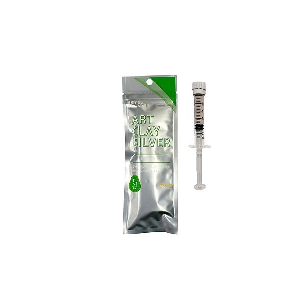 アートクレイシルバー造形可能な時間が長く、柔らかく扱いやすい銀粘土です。焼成時の安定性に優れ、650℃から焼成可能なので、ガラスや陶磁器、SV925製の金具など、他素材との組み合わせにも適しています。シリンジタイプ粘土タイプに一定量の水を加...