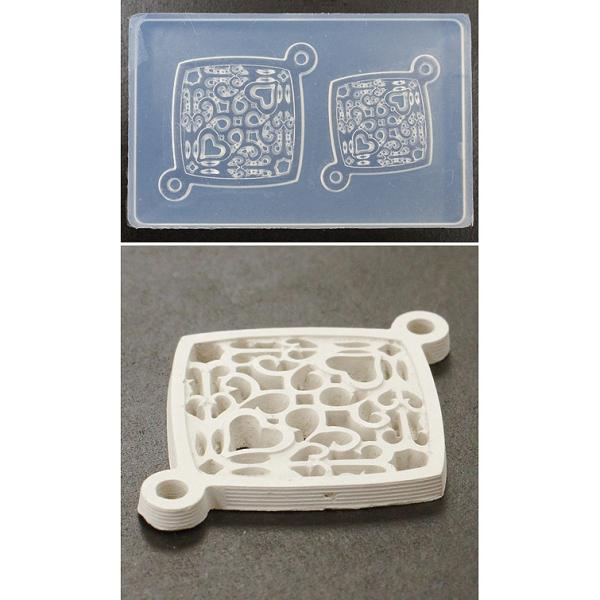 （約）/幅30×長さ48×厚み8mm制作に必要な銀粘土のg数大（約）4.0g、小（約）2.5g※商品画像について※商品には含まれていない材料・道具を使った作成見本画像や、別品番（別デザイン）の商品を使った使用例画像が掲載されている場合があり...