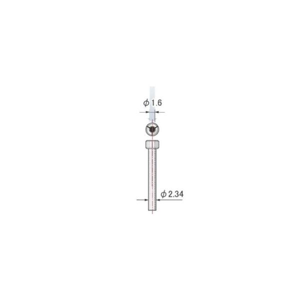 現在装着されているコレットチャックを交換することなく、軸径φ1.6mm/φ2.34mmの工具がそのまま把握できる軸径変換用の便利なコレットスリーブです。ハンドピース側：2.34mm先端工具側：1.6mm※アルゴファイル社のハンドピース専用で...