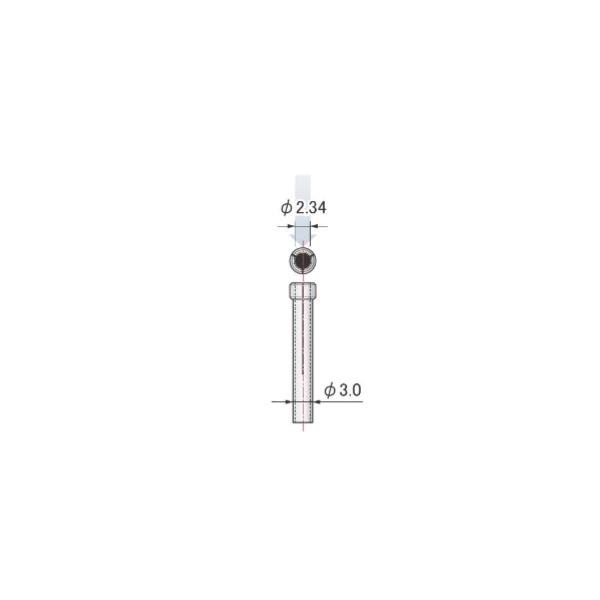 現在装着されているコレットチャックを交換することなく、軸径φ1.6mm/φ2.34mmの工具がそのまま把握できる軸径変換用の便利なコレットスリーブです。ハンドピース側：3.0mm先端工具側：2.34mm※アルゴファイル社のハンドピース専用で...