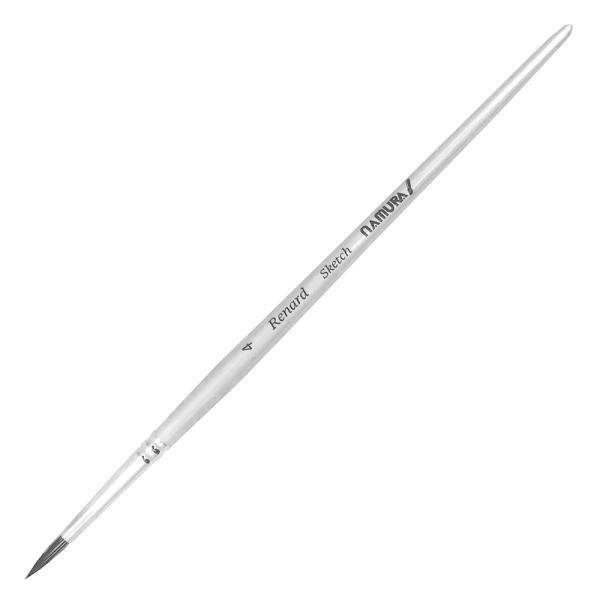 ルナールとはフランス語でキツネを意味します。美しい灰色の天然毛を使用した水彩筆。シルバーフォックスは水含みが良く、柔らかな毛質だが程よい弾力があり復元力も高い。Sketch・Fineという2形状の展開で、より用途に適した使い分けが可能です。...